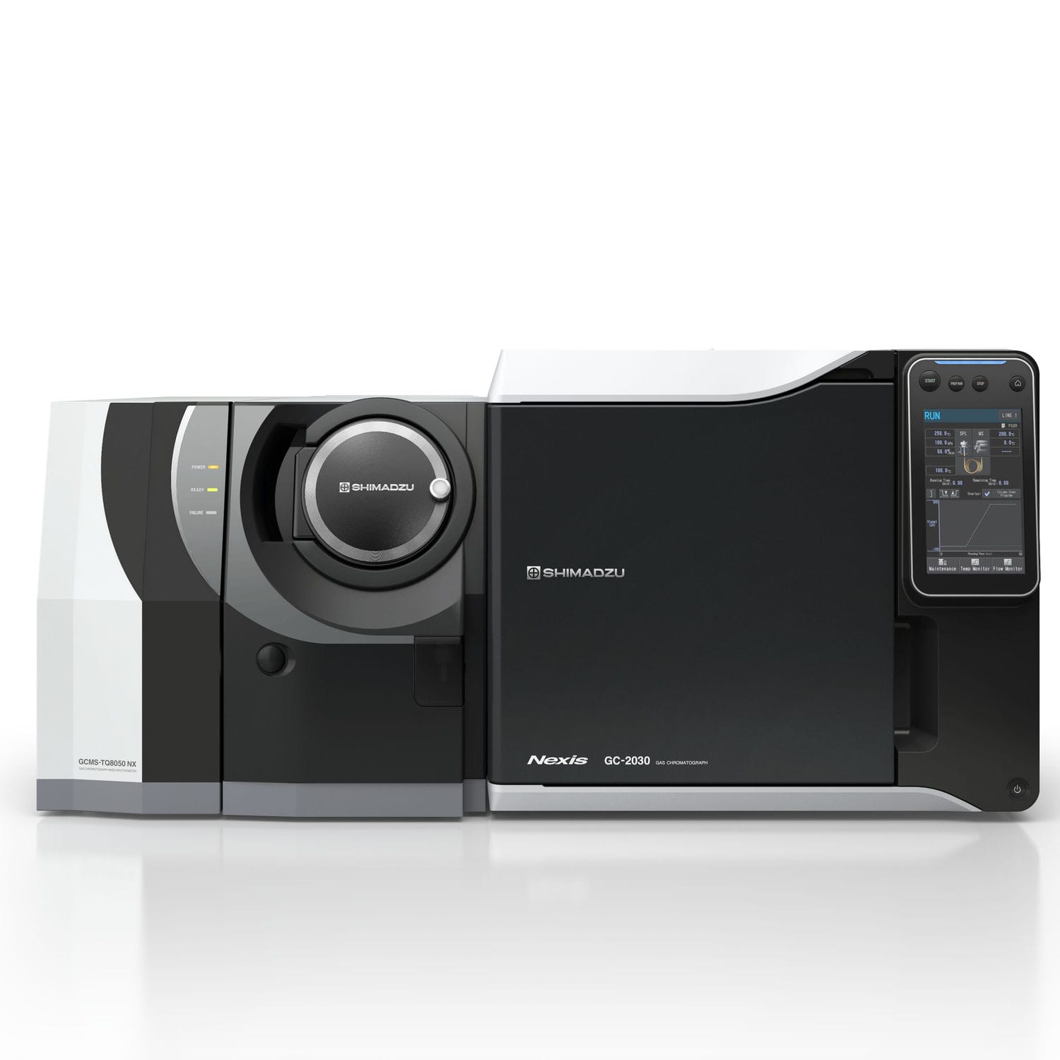 Gas chromatograph - GCMS-TQ8050 NX - Shimadzu France - coupled to a ...