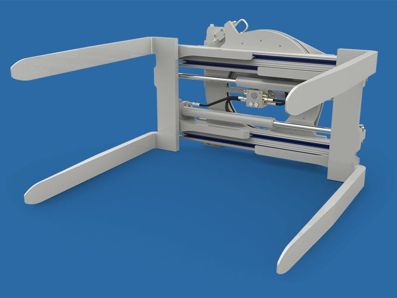 Crate lifting clamp - Turnaload™ - Cascade - carton / horizontal