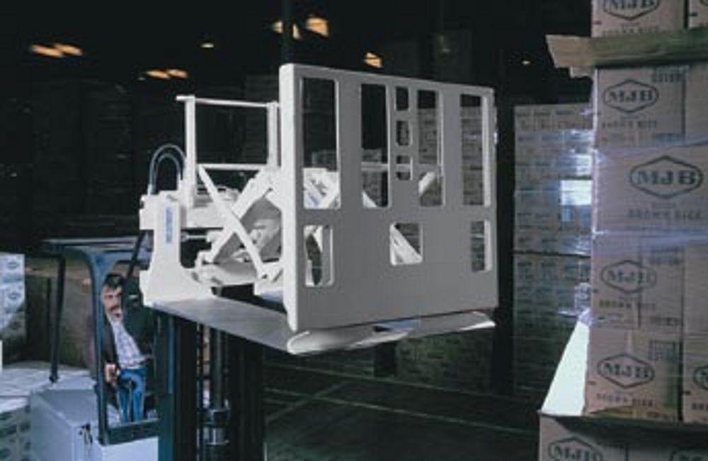 Forklift truck push pull system - QFM series - Cascade