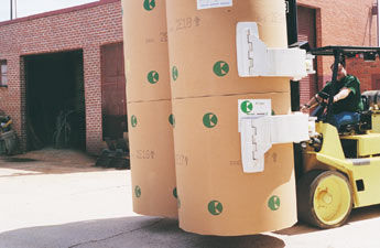 Forklift materials handling clamp - Cascade - for paper rolls
