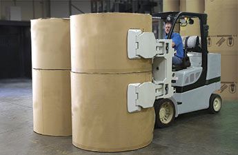 Paper roll materials handling clamp - Cascade