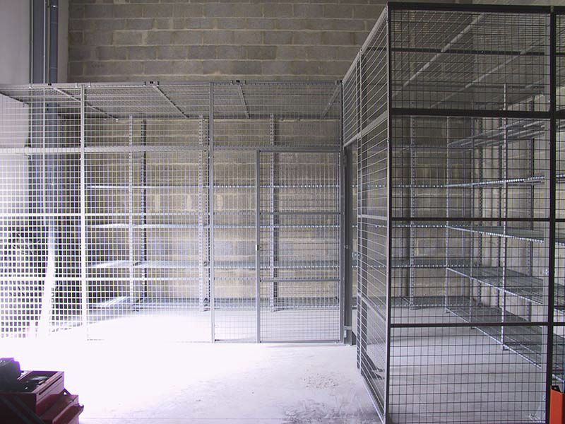 Wire mesh partition - DIPLEX