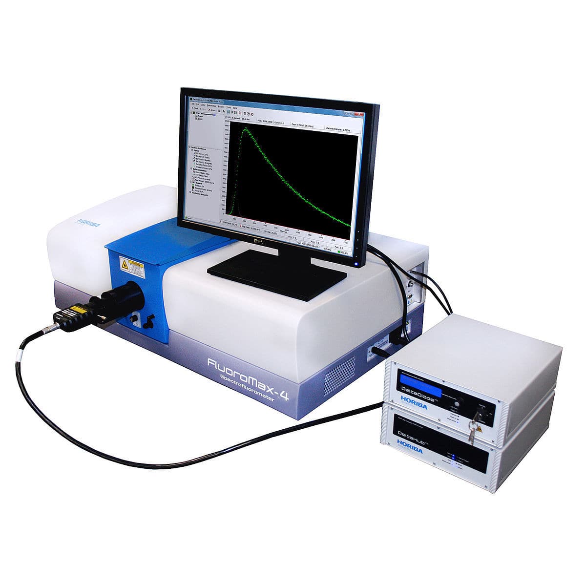 Fluorescence lifetime measurement spectrofluorometer - DeltaTime ...