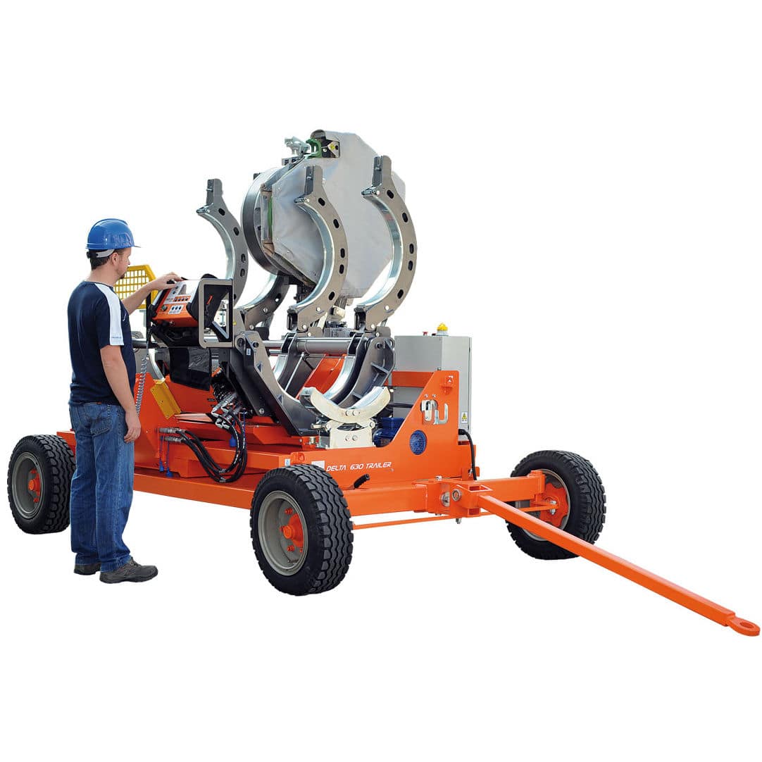 Butt welding machine - DELTA 630 TRAILER - RITMO S.p.A. - automatic ...
