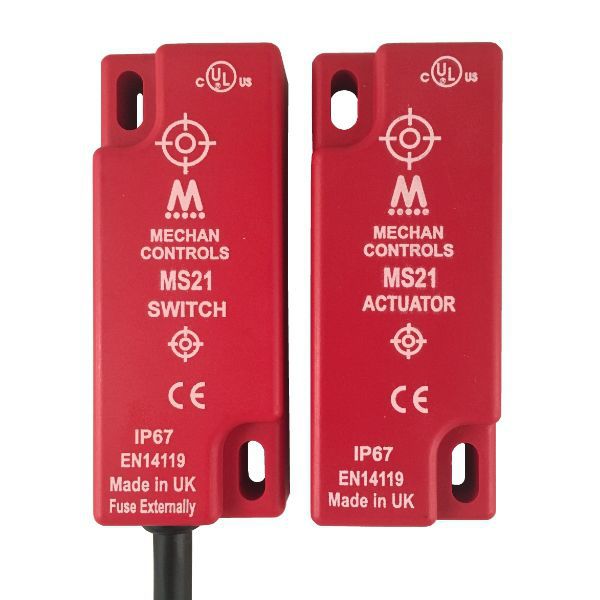 Safety switch - MS21 - Mechan Controls - multipole / IP67 / contactless