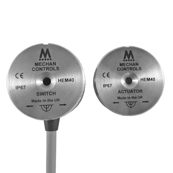 IP67 switch - HEM40 - Mechan Controls - IP69K / safety / magnetic keyed