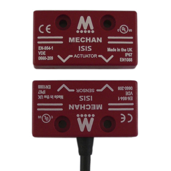 IP67 switch - ISIS - Mechan Controls - IP69K / safety / magnetic keyed