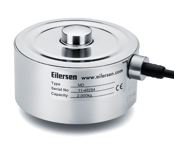 Compression load cell - max. 5000 kg, IP 68 | MD - Eilersen Electric ...
