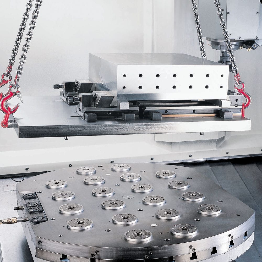 Quick zero-point clamping system - DockLock safe & airline - HAINBUCH ...