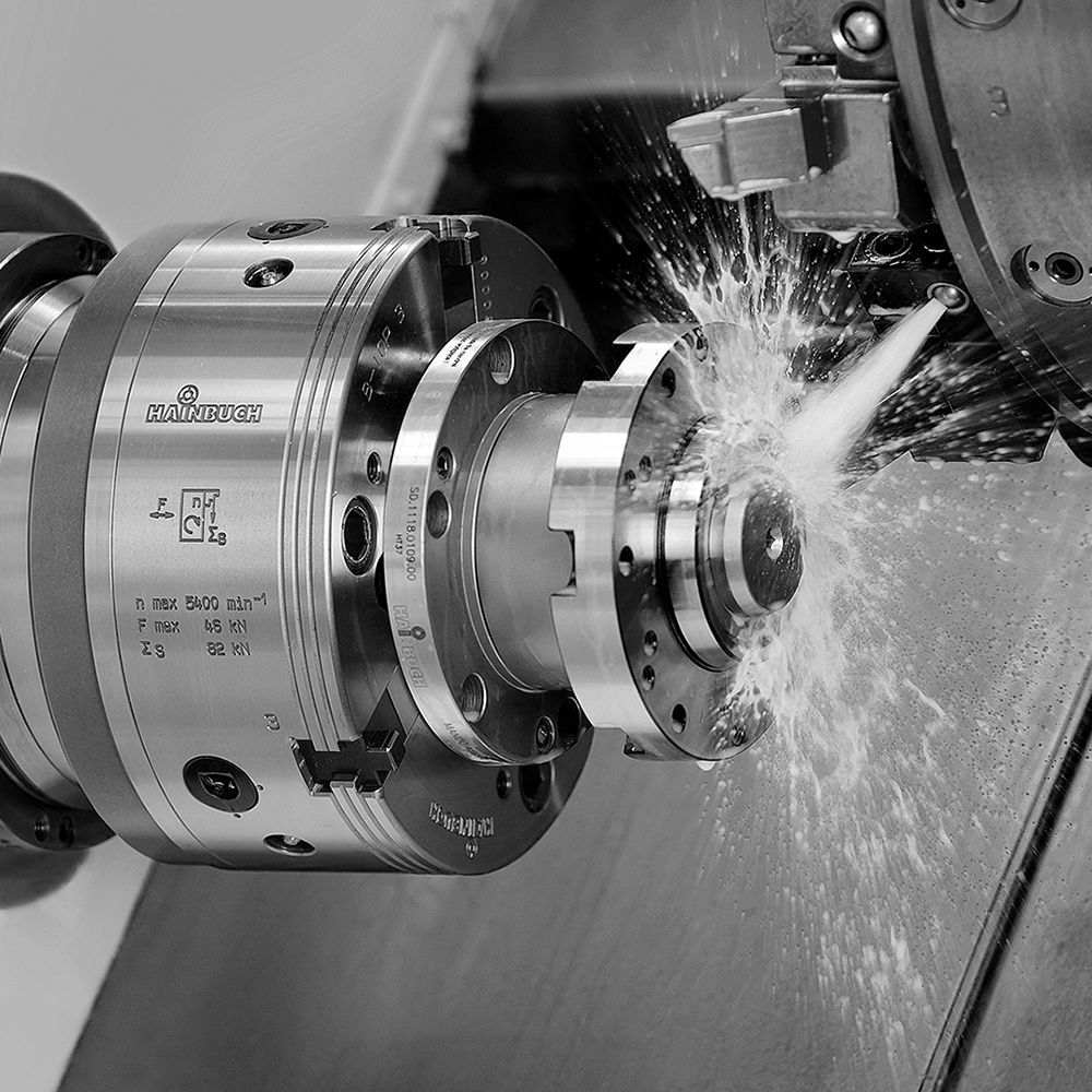 Turning chuck with jaws - B-Top3 - HAINBUCH GMBH SPANNENDE TECHNIK ...