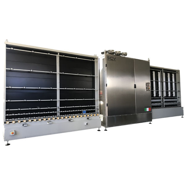 Water washing machine - WM 1700-6 INOX - SCV System - spray / dry ...