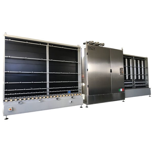 Water washing machine - WM 2500-6 INOX - SCV System - spray / dry ...