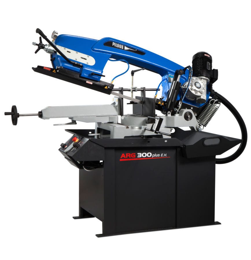 Band saw - ARG 300 PLUS E.H. - Pilous - miter / horizontal / for metals
