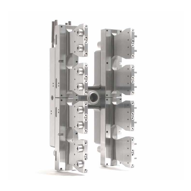 Horizontal hot runner manifold - 02.20 - Heitec Heisskanaltechnik