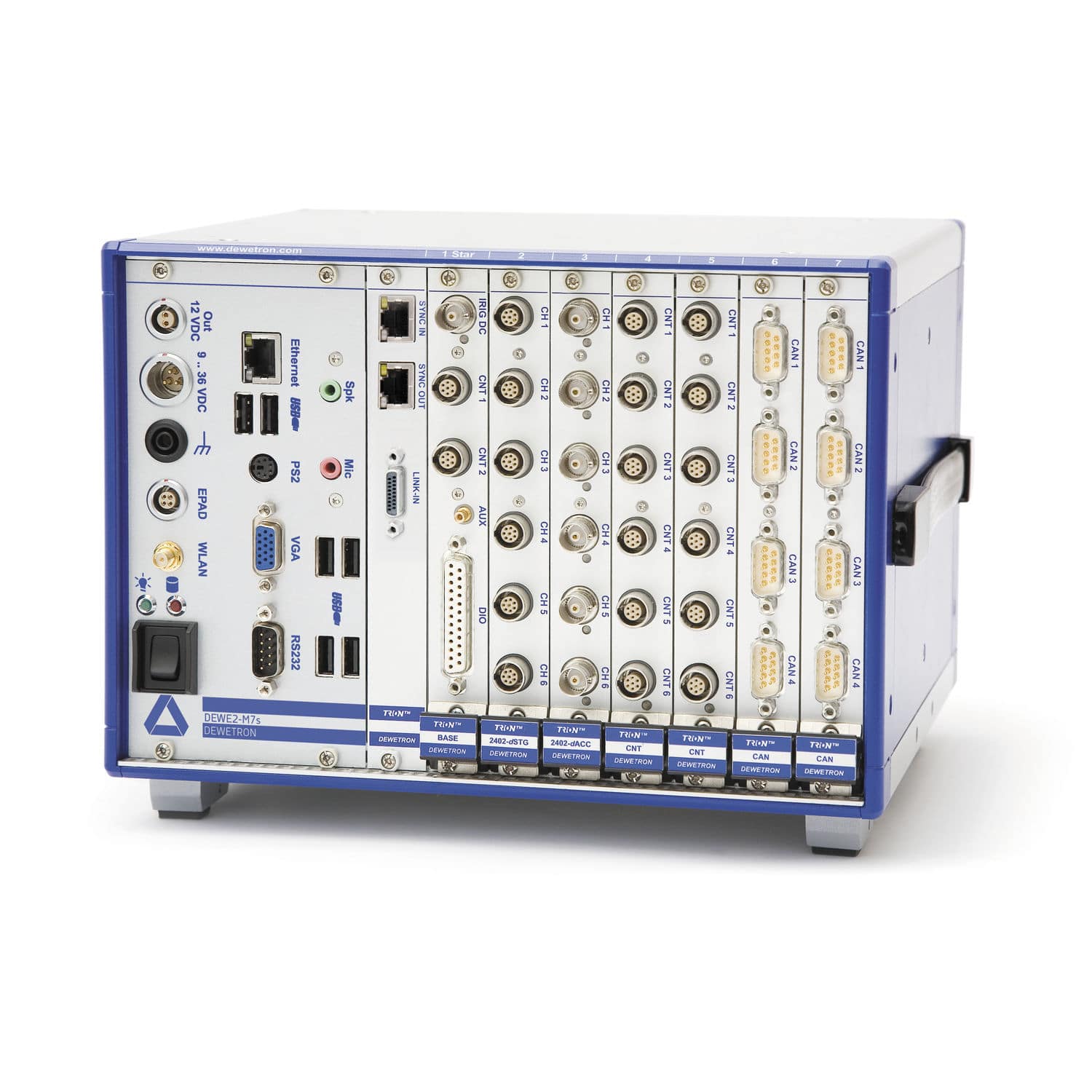 Rack-mount data acquisition system - DEWE2-M7s - DEWETRON GmbH - 56 ...
