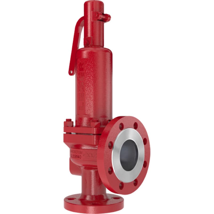 Steam safety valve - 424 - LESER GmbH & Co. KG - DIN / cast iron / standard