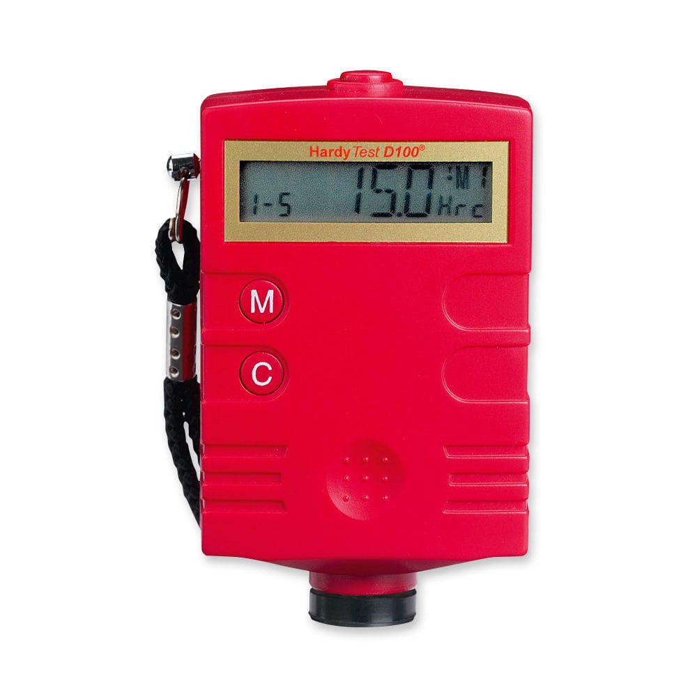 Rockwell hardness tester - HardyTest D100© - SaluTron - Brinell ...