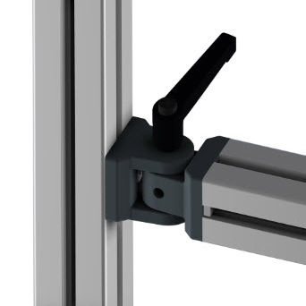 Pivot hinge - 21.2010/0 - Minitec - aluminium / screw-in / for heavy loads