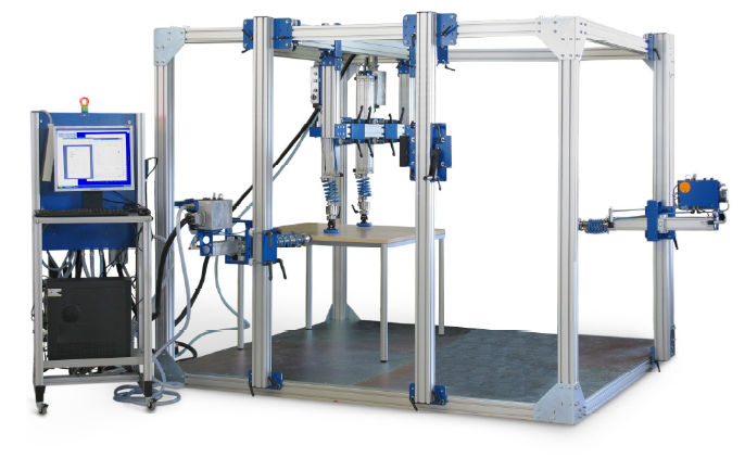 Universal test bench - 1500, 2500, 4500 N - Hegewald & Peschke Meß- und ...