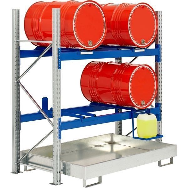 Drum rack - 66-33111 - BITO-Lagertechnik Bittmann - steel / horizontal ...