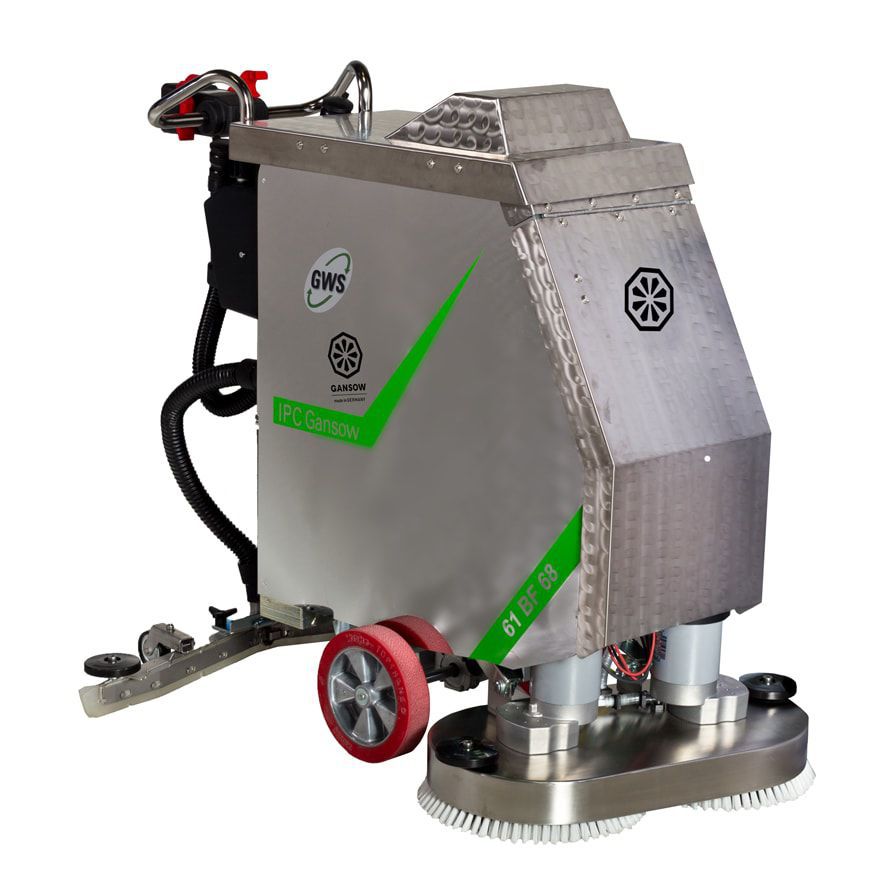 Walk-behind scrubber-dryer - 41 BF RR series - IPC - battery-powered