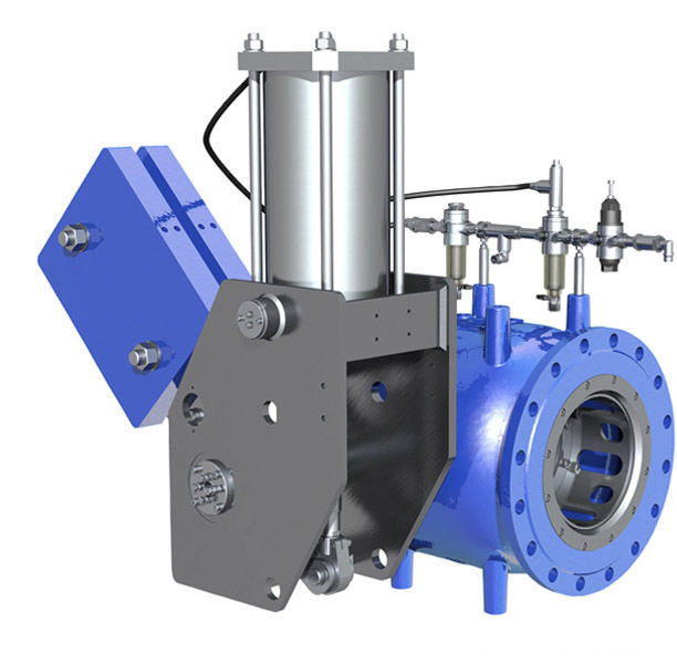 Plunger valve / with handwheel / pressure-control / flow control - RIKO ...