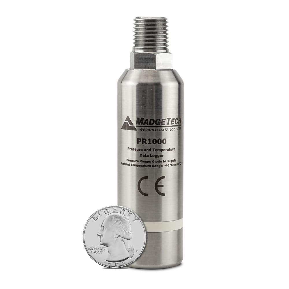 Temperature data-logger - PR1000 - MadgeTech - pressure / with PC interface / for monitoring