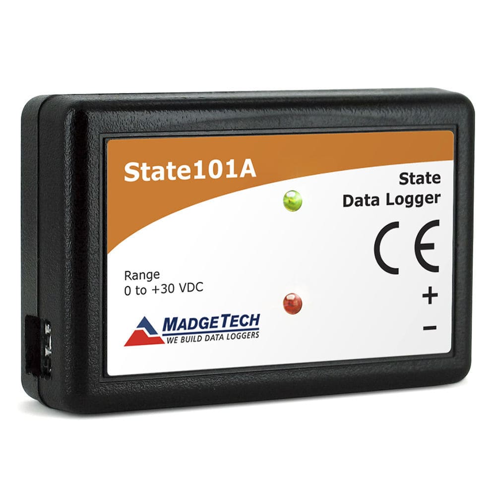 Voltage data-logger - State101A - MadgeTech - with PC interface / without display / for monitoring