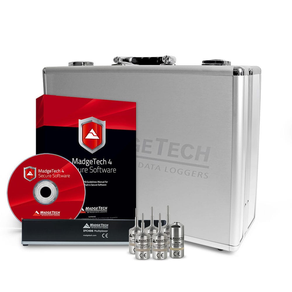 Temperature data-logger - AVS140-6 - MadgeTech - pressure / with PC interface / without display