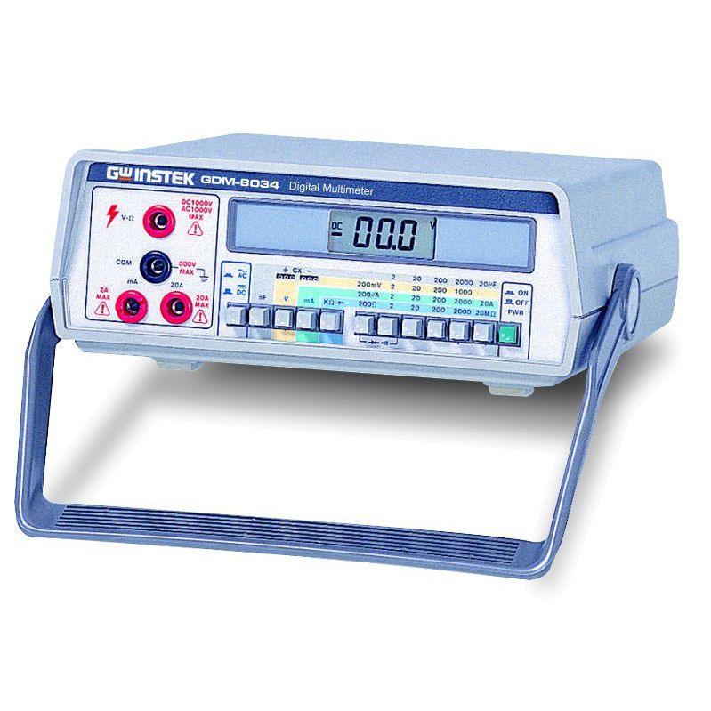 Digital multimeter - GDM-8034 - Instek - benchtop / 1000 V / 20 A