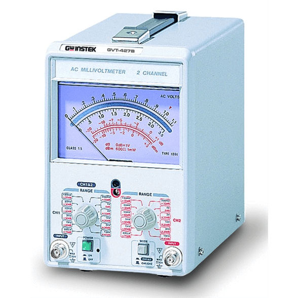Analog millivoltmeter - GVT-427B & GVT-417B - Instek - portable