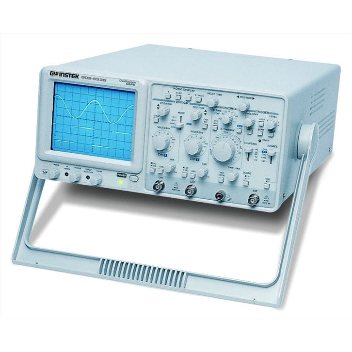 Analog oscilloscope - GOS-653G, GOS-652G - Instek - bench-top / 2-channel