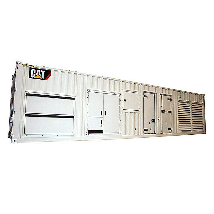 Diesel generator set - XQC1600 - CAT - three-phase / containerized / 50 Hz