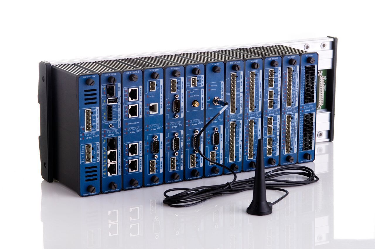 Modular RTU - TBox MS - Servelec Technologies - Ethernet / high-performance