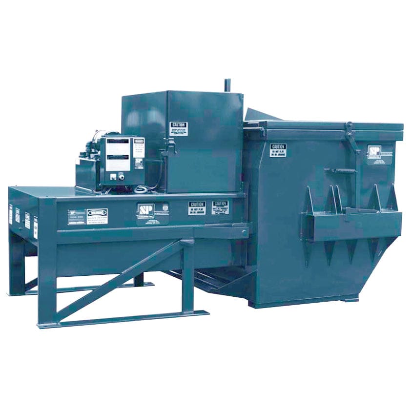 Metal compactor - CP-711 - SP Industries - wood / scrap / chip