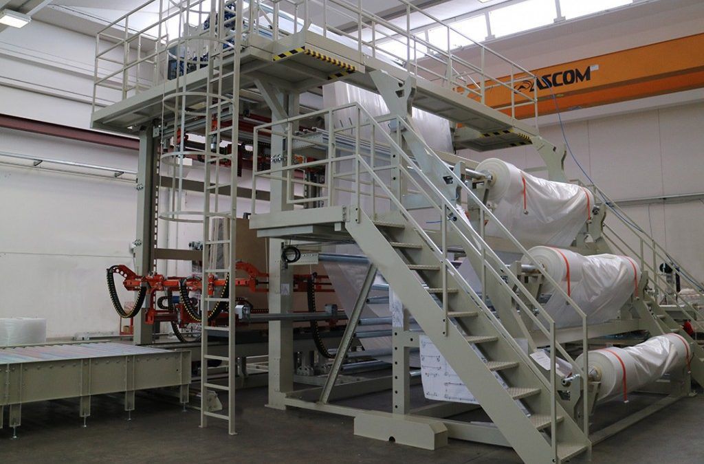 Automatic hood machine - FB2000 MEGA - Officina Bocedi - stretch film ...