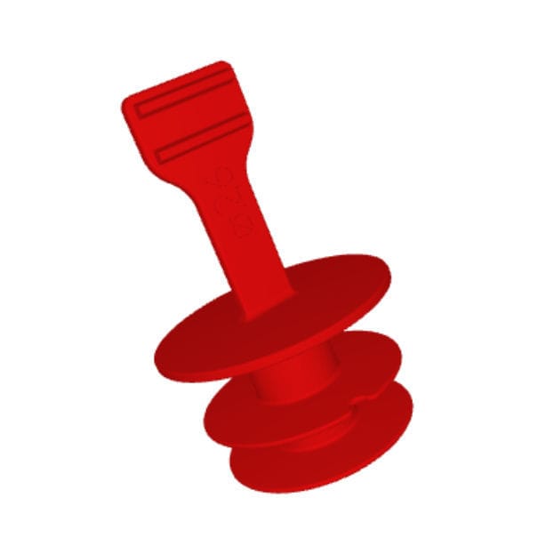 Round plug - GG series - DBI Plastics - threaded / plastic / protection