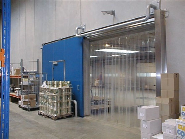 Flexible strip door - MB3000K - DAN-doors - PVC / for cold storage ...