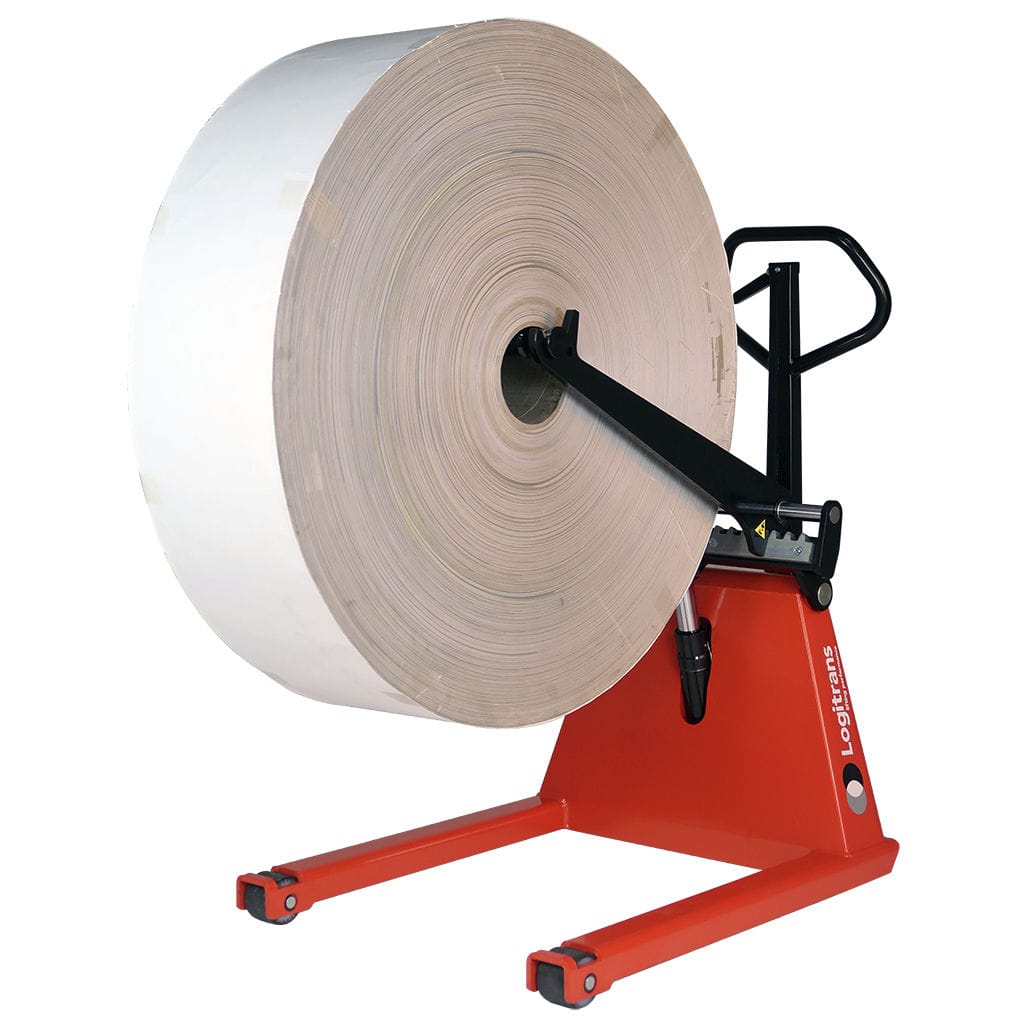 Manual tipping station - Reel Lifter - Logitrans - reel