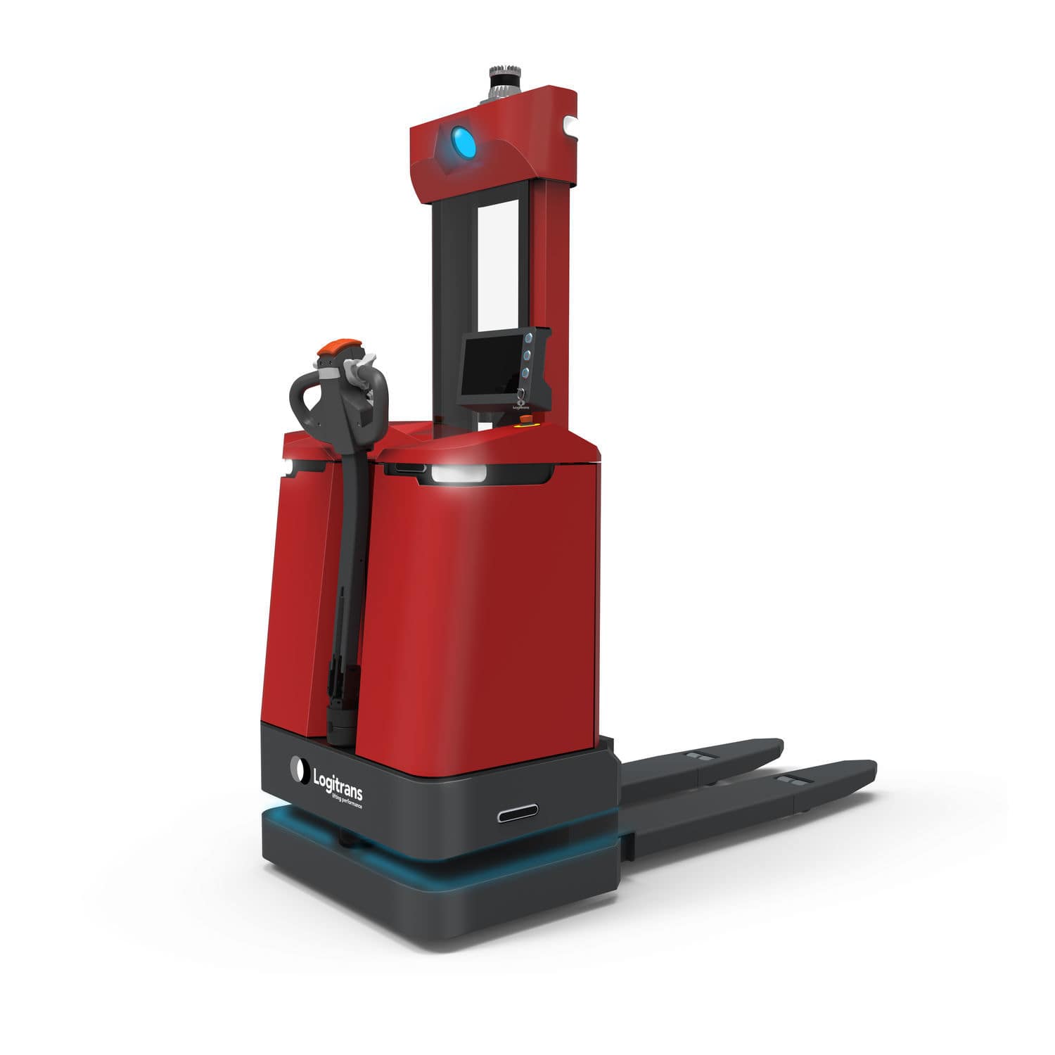 Transport autonomous mobile robot - LogiRobot Pallet Mover - Logitrans ...