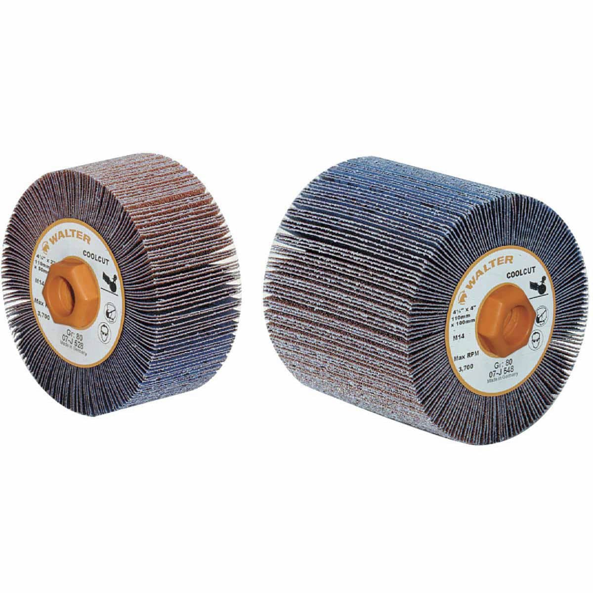 Cylindrical abrasive roll - COOLCUT™ - WALTER