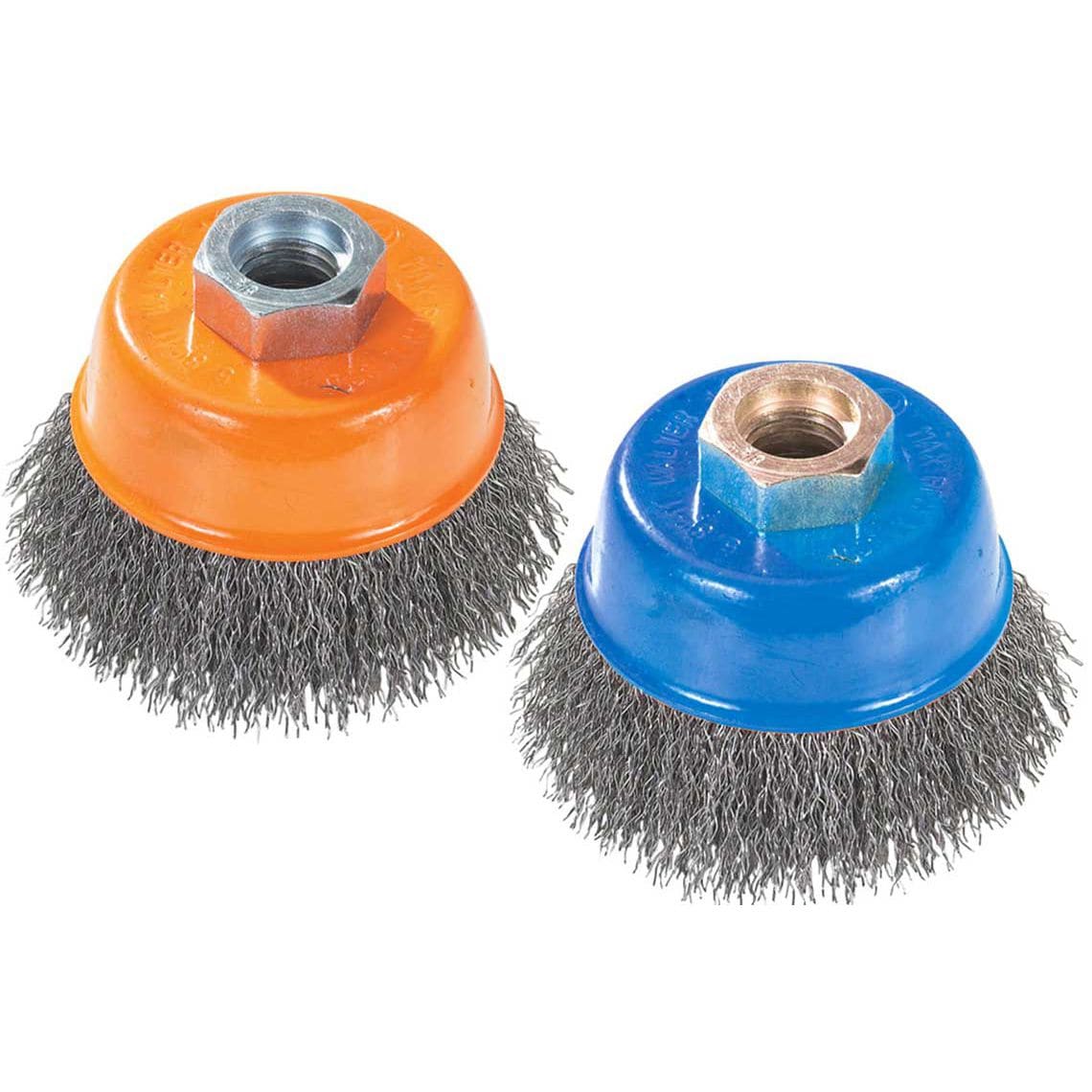 Cup brush - 13 series - WALTER - cleaning / deburring / for grinding ...