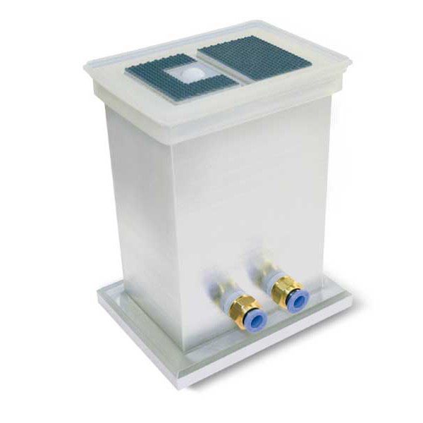 Rectangular vacuum suction cup - 0112090 - VUOTOTECNICA - silicone ...