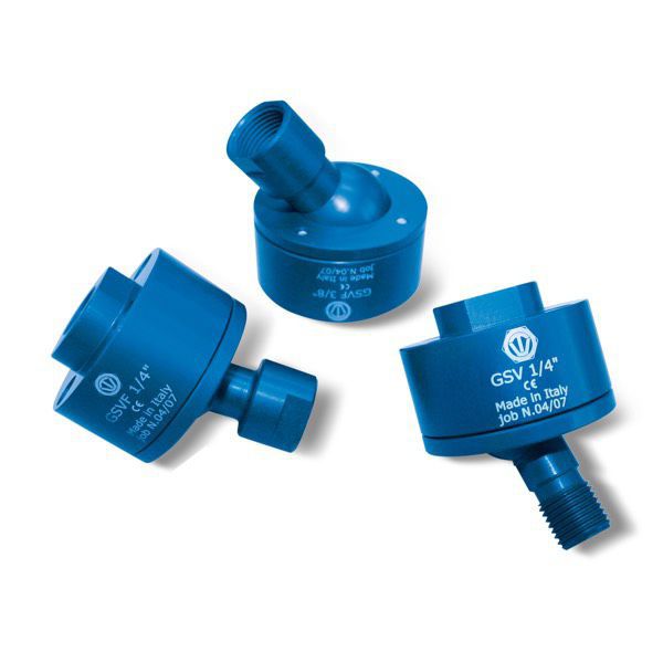 Vacuum fitting - GSV series - VUOTOTECNICA - screw-in / anodized ...