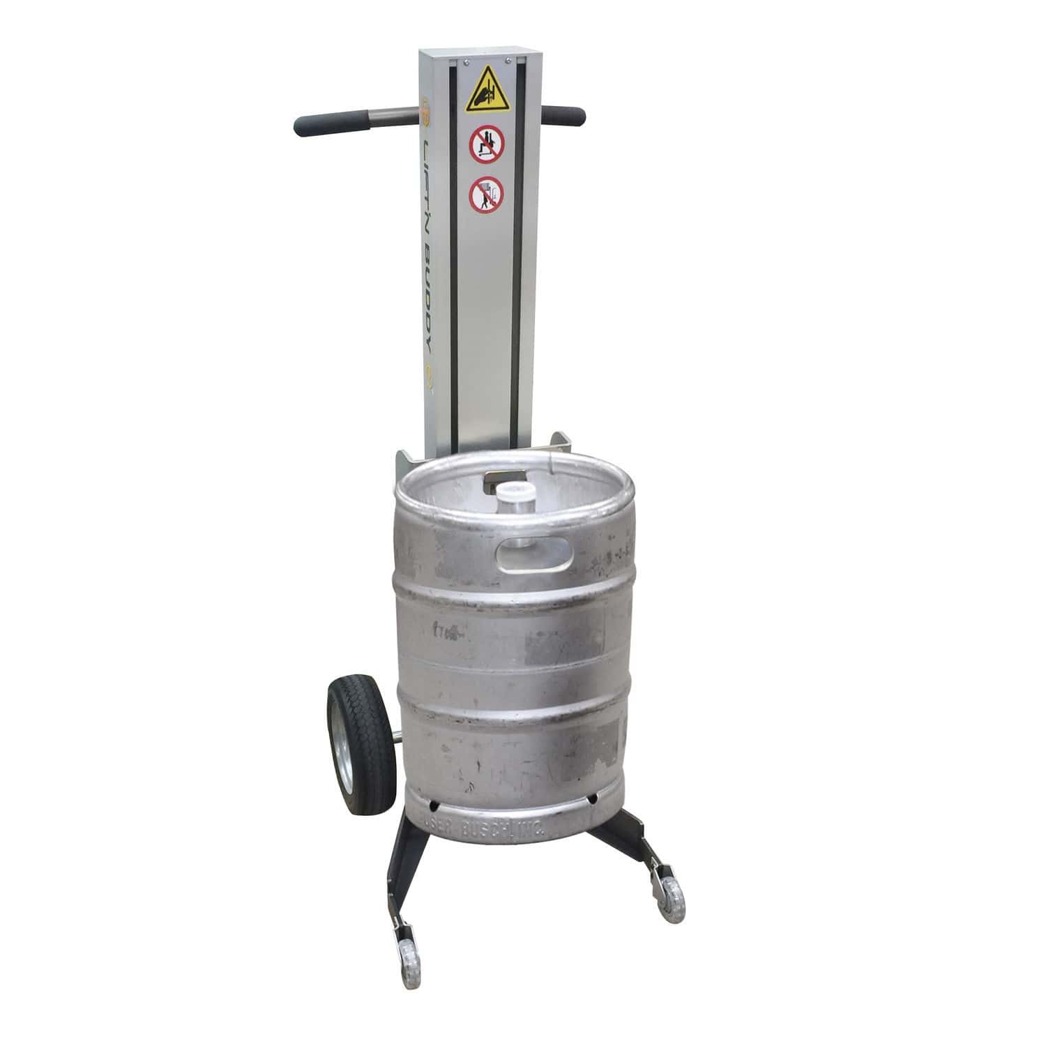 Keg lifting device - Presto Lifts - battery-powered / column type / mobile