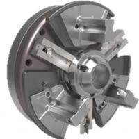 3-jaw turning chuck - UG - ITW Workholding - machining / diaphragm