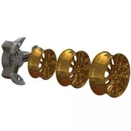 3-jaw turning chuck - QLC-KTUL - ITW Workholding - machining / wheel ...