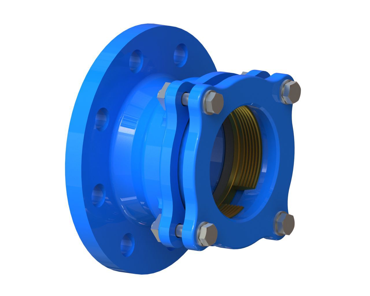 Pipe flange - 160 - Isiflo AS - cast iron