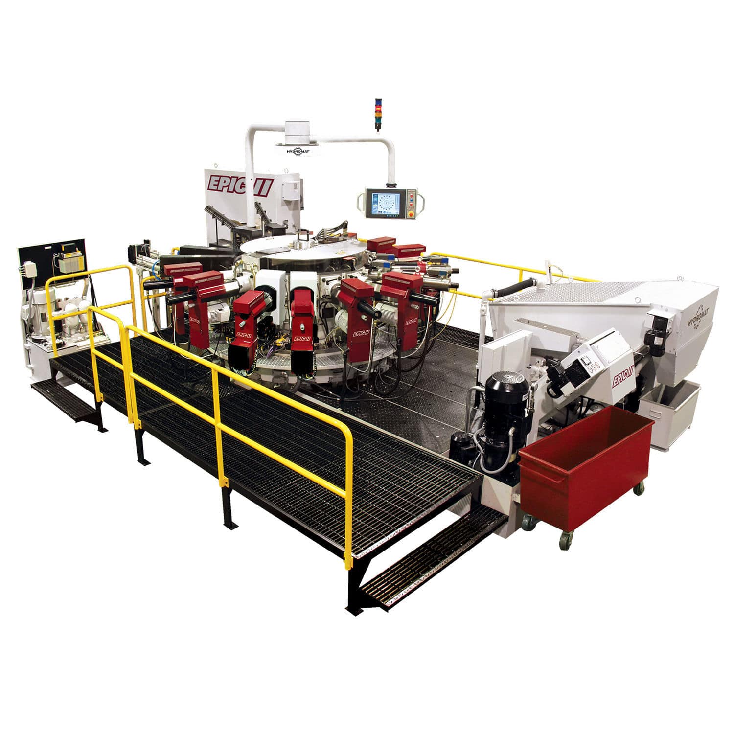 Rotary transfer machine - EPIC II - Hydromat - CNC / 6-position / 12 ...