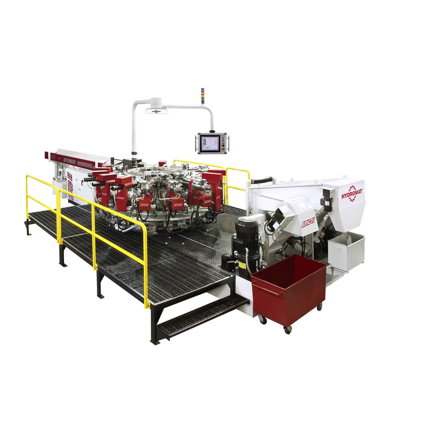 Rotary transfer machine - EPIC HF 32/45-16 - Hydromat - CNC / 8 ...